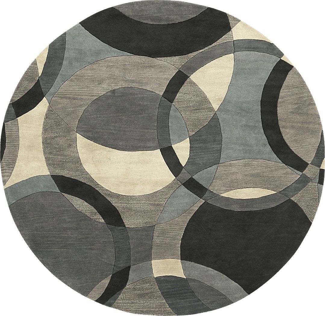Avere Black Rug | Rooms to Go