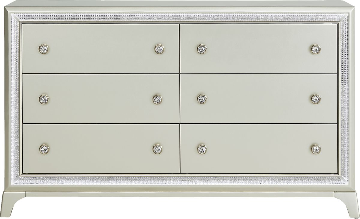 Avery Silver Gray Dresser | Rooms to Go