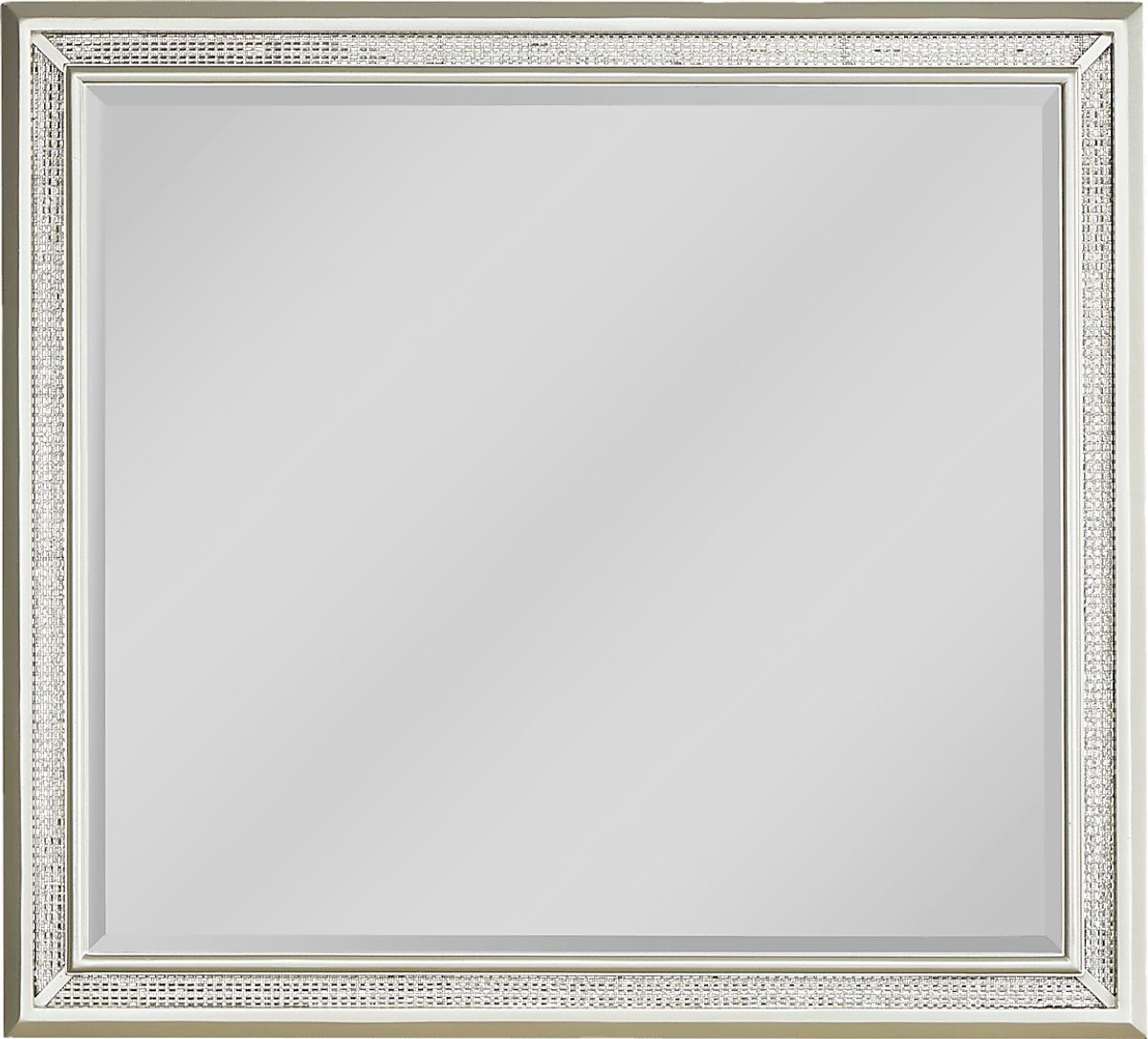 Avery Silver Gray Mirror | Rooms to Go