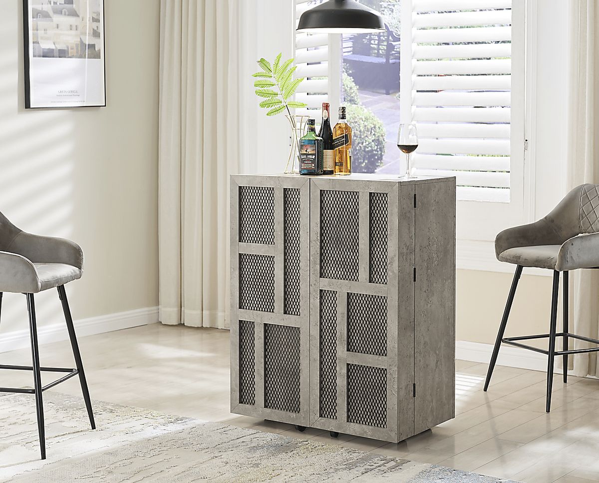 Avilla Gray Server | Rooms to Go