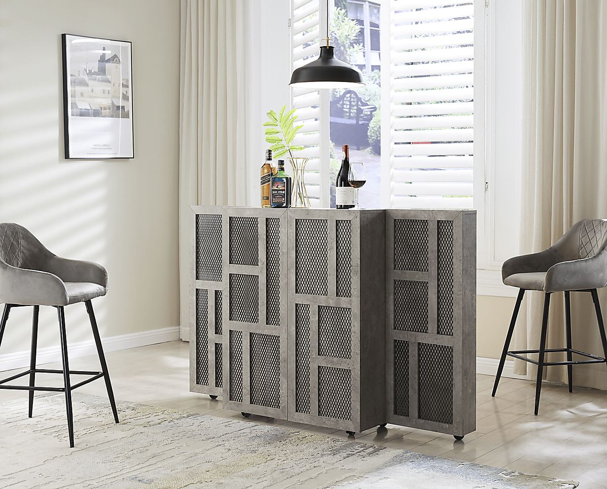 Avilla Gray Server | Rooms to Go