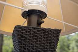 Avon Island Black Outdoor Table Lamp | Rooms to Go