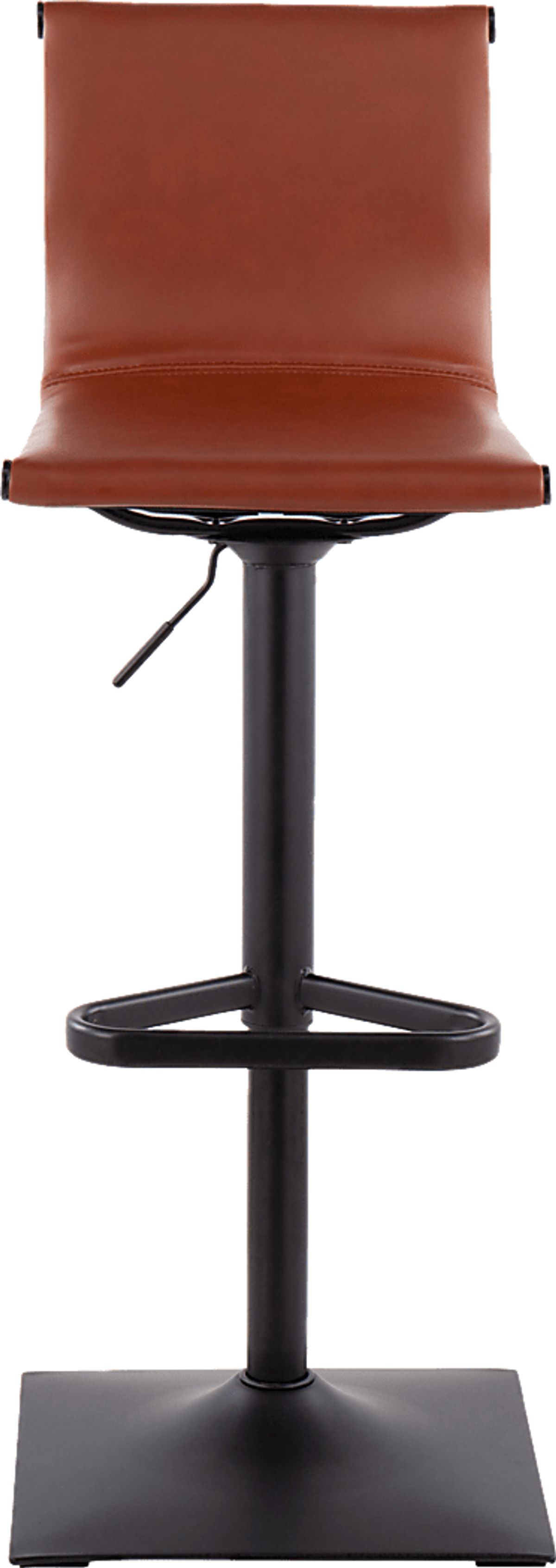 Avrum Black Black,Colors Brown Adjustable,Swivel Barstool | Rooms to Go