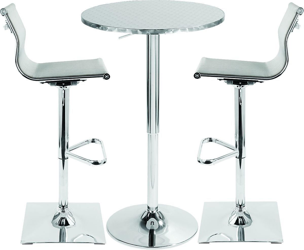 Avrum Gray 3 Pc Dining Set | Rooms to Go