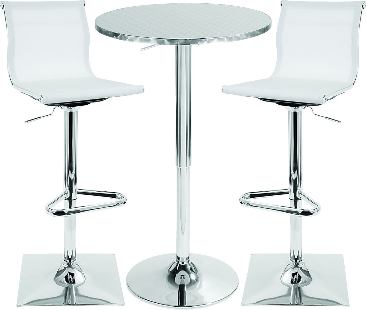 Avrum White Colors,White 3 Pc Dining Set | Rooms to Go