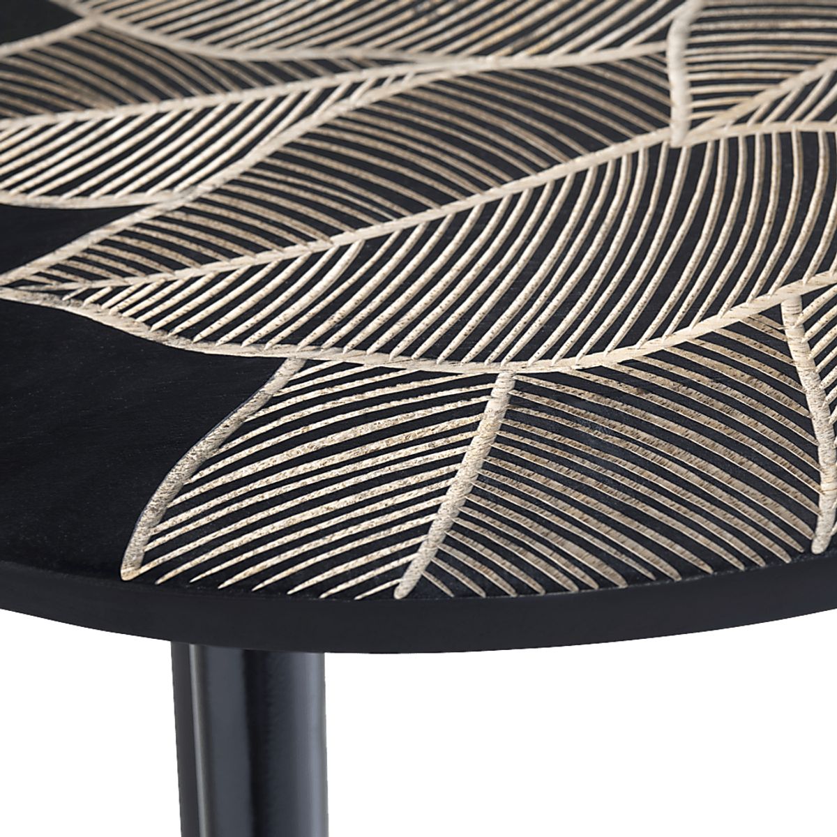 Awbrey Black Black,Colors End Table | Rooms to Go