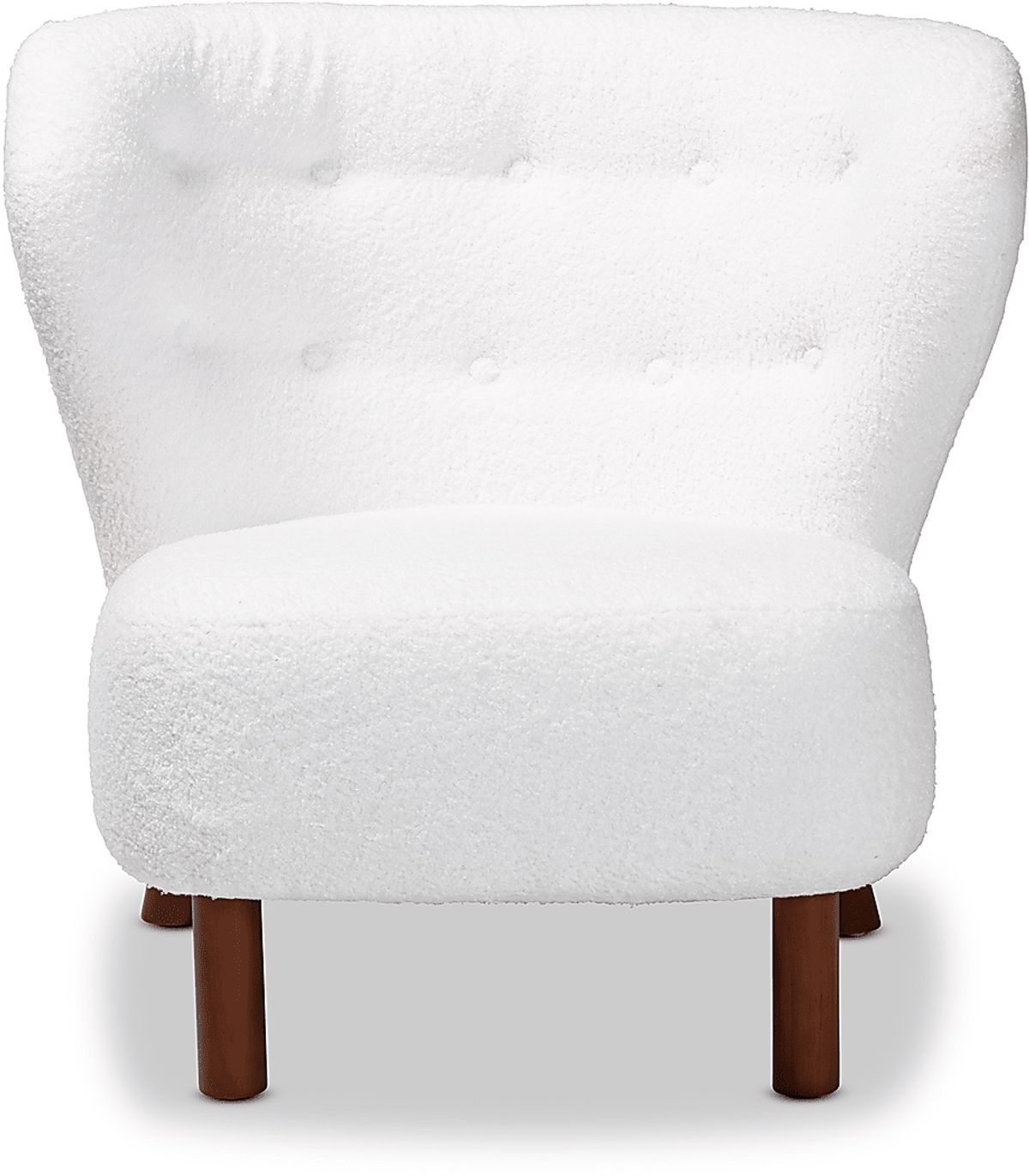 Aylera White Boucle Accent Chair | Rooms to Go