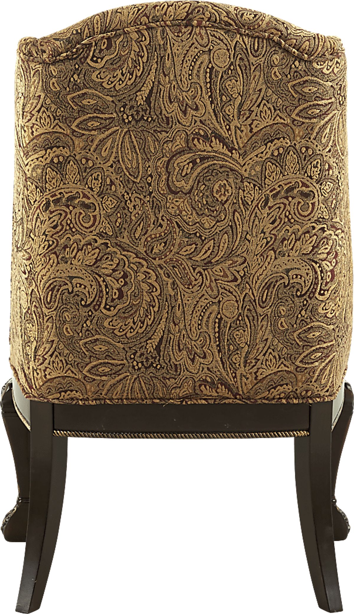 Aylesbury Brown Cherry Dark Wood Swoop Back Side Chair | Rooms to Go