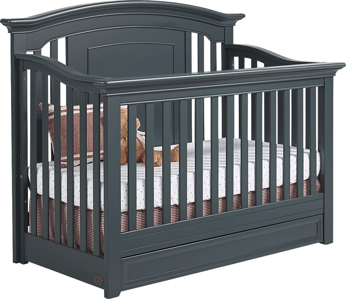 Harborbridge Navy Colors Crib | Rooms to Go