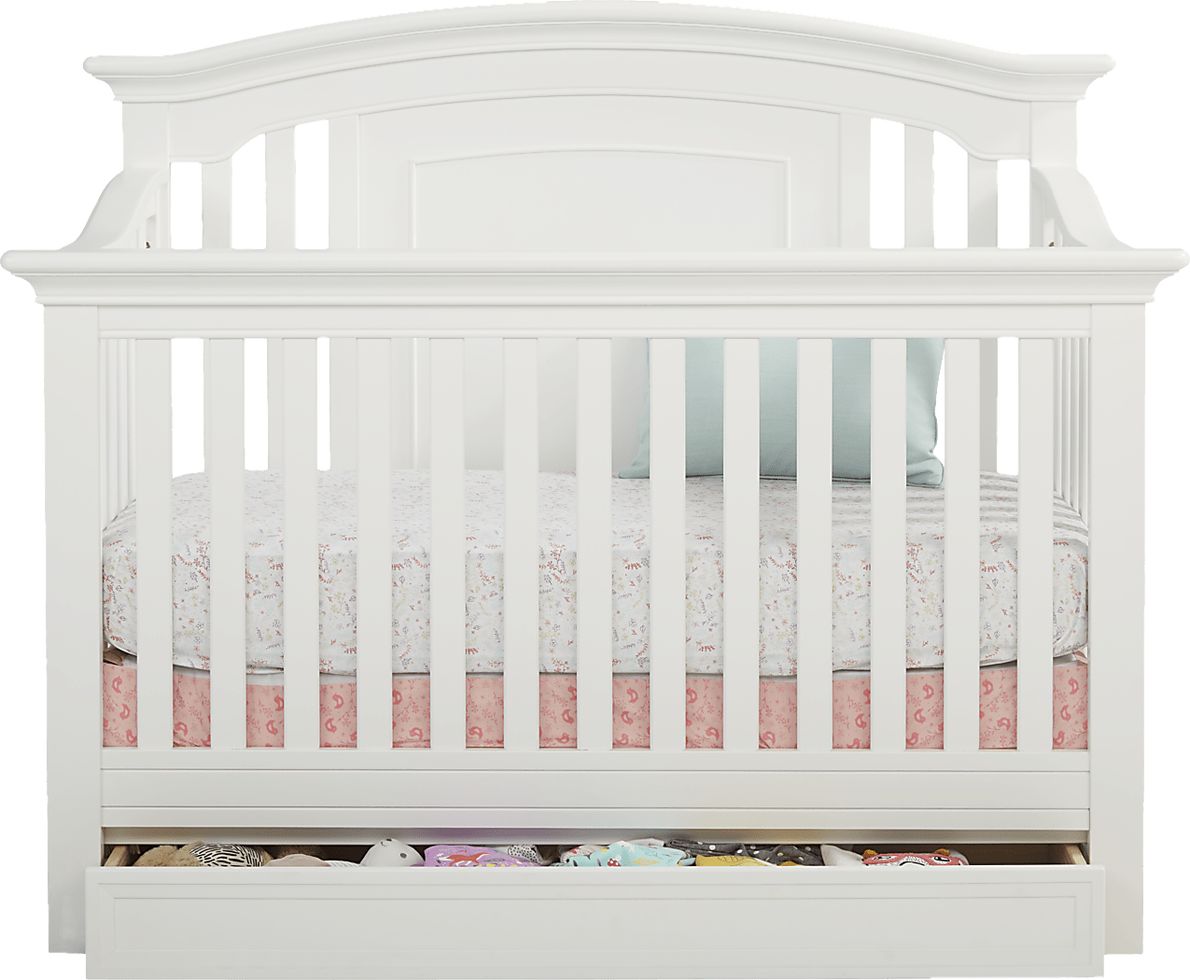 Baby Cache Harborbridge White Crib - Rooms To Go