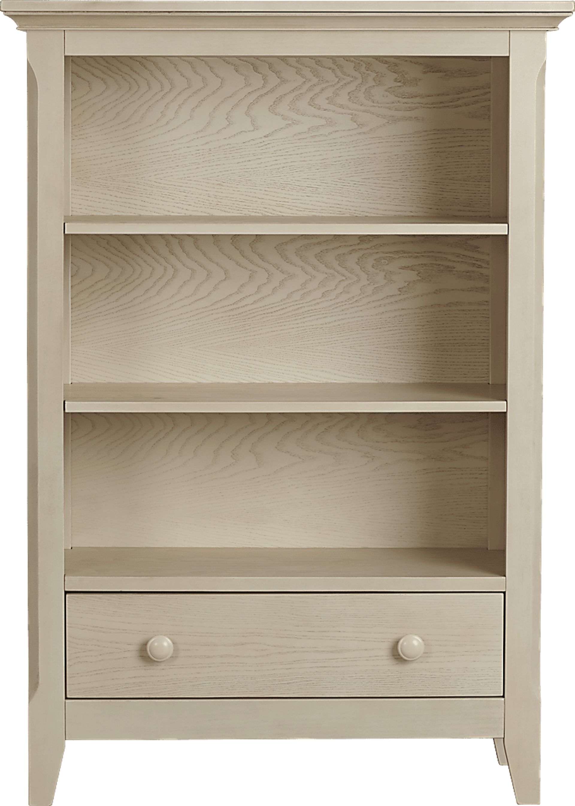 Overland Point Beige Colors,Light Wood,White Bookcase | Rooms to Go