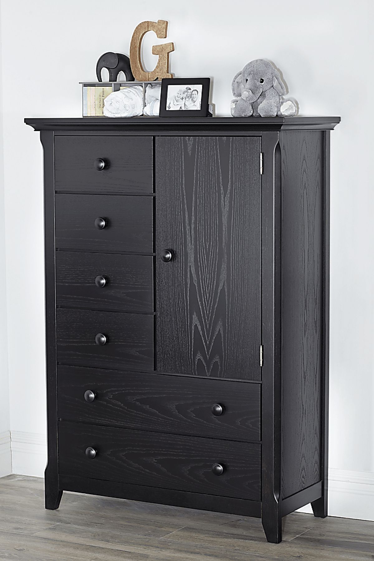 Overland Point Black Black,Colors Door Chest | Rooms to Go