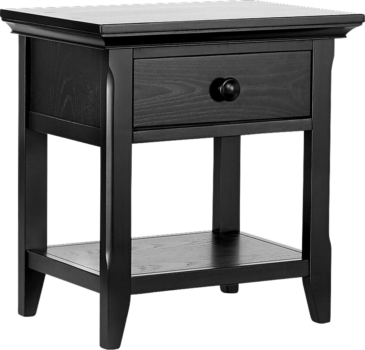 Baby Cache Overland Point Black Nightstand - Rooms To Go