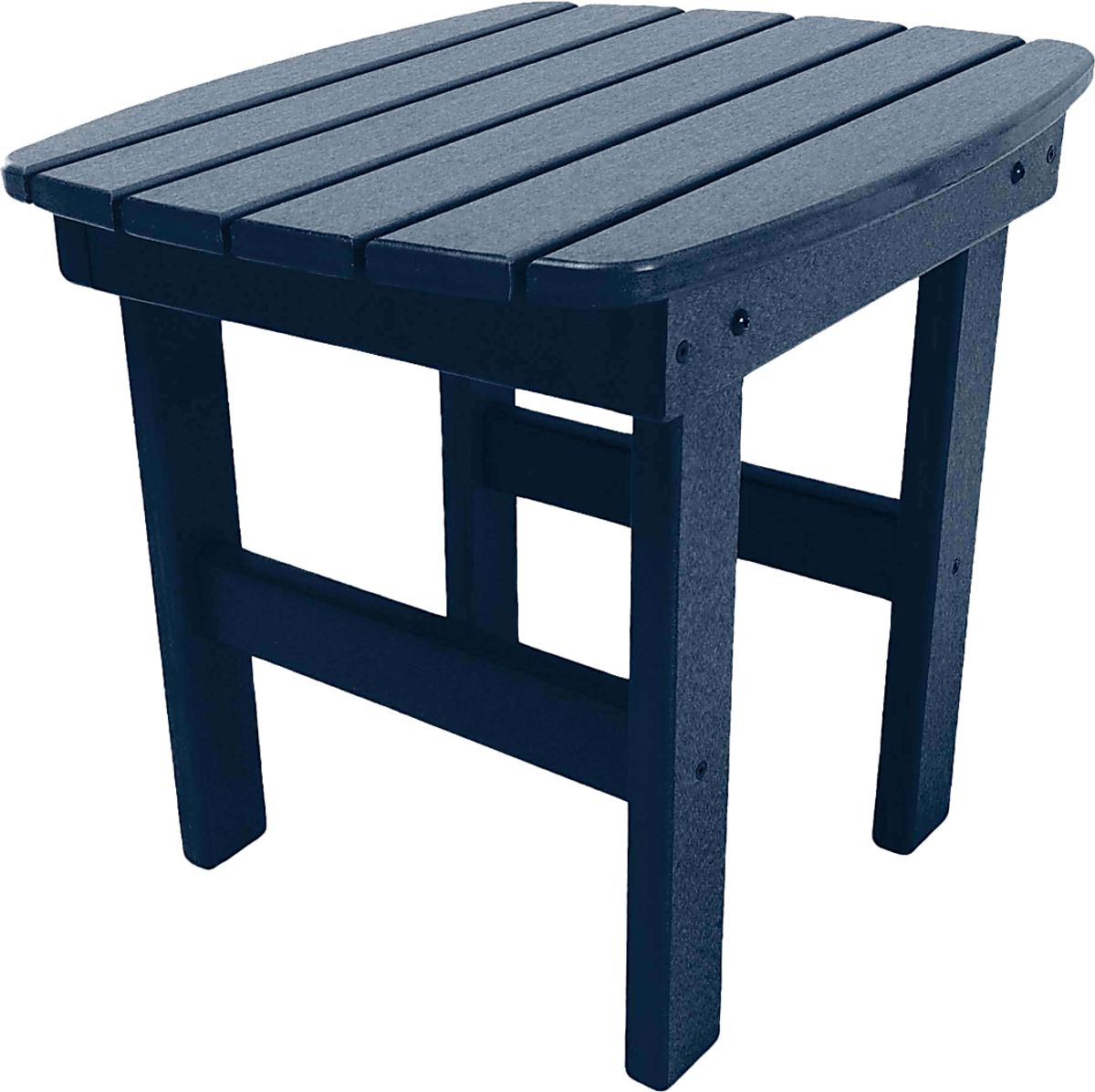 Bacusi Navy Colors Plastic Outdoor End Table | Rooms to Go
