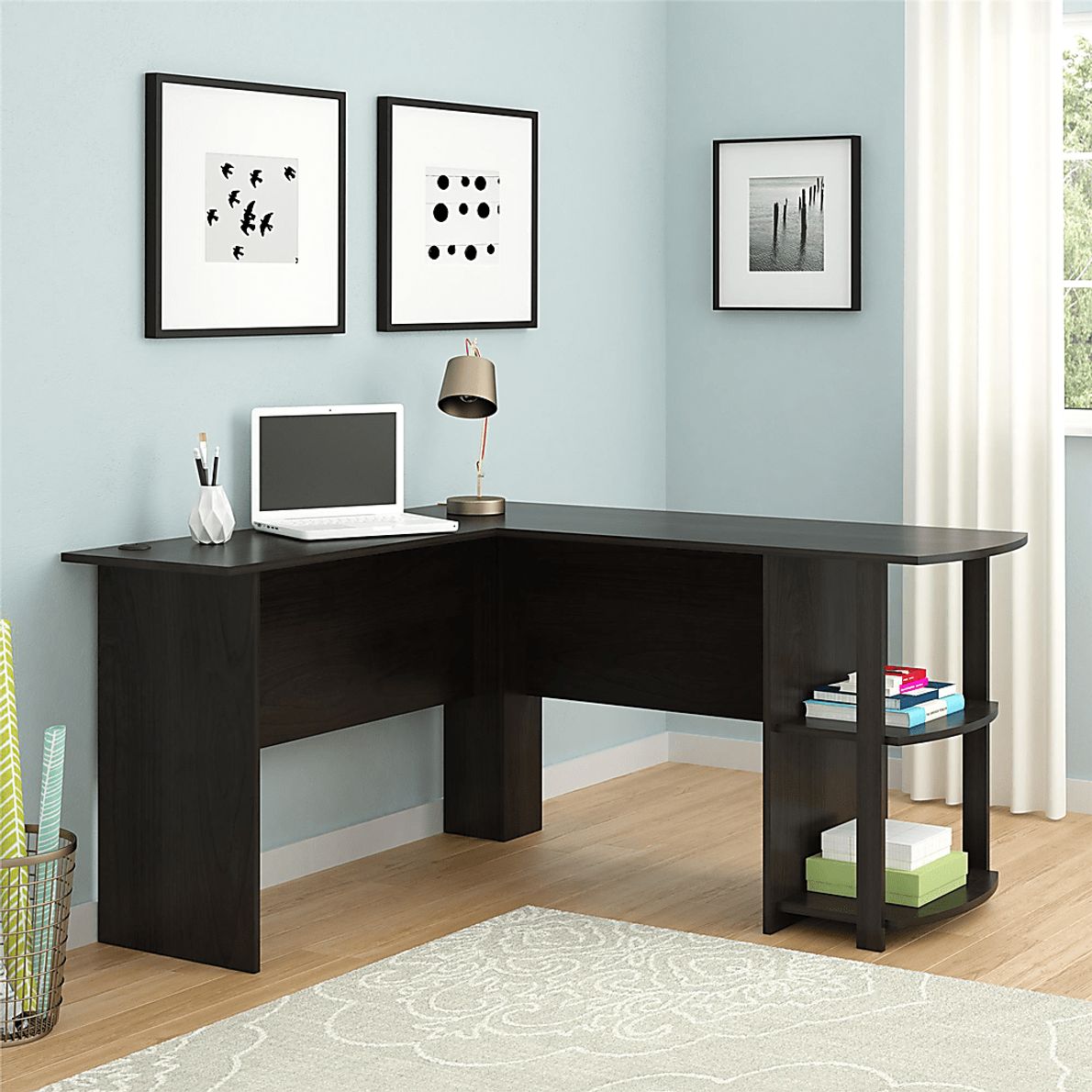 Bahnson Brown Desk - Rooms To Go