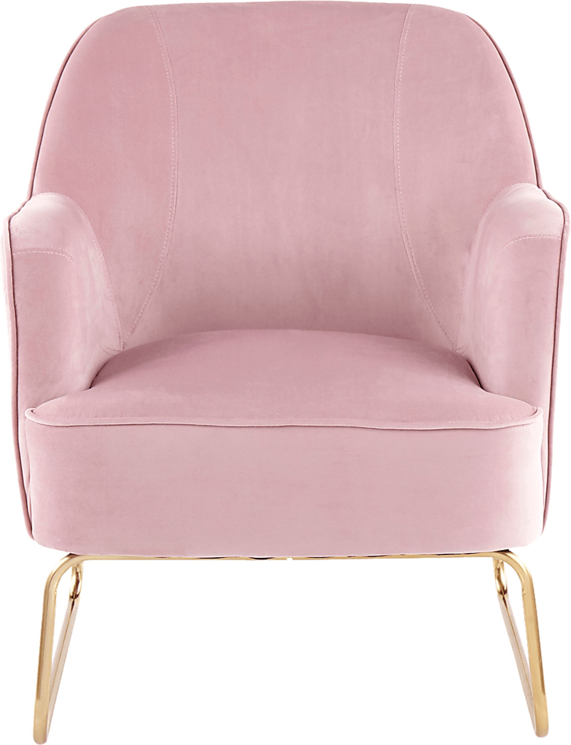Balard Pink Velvet Plush Accent Chair | Rooms to Go