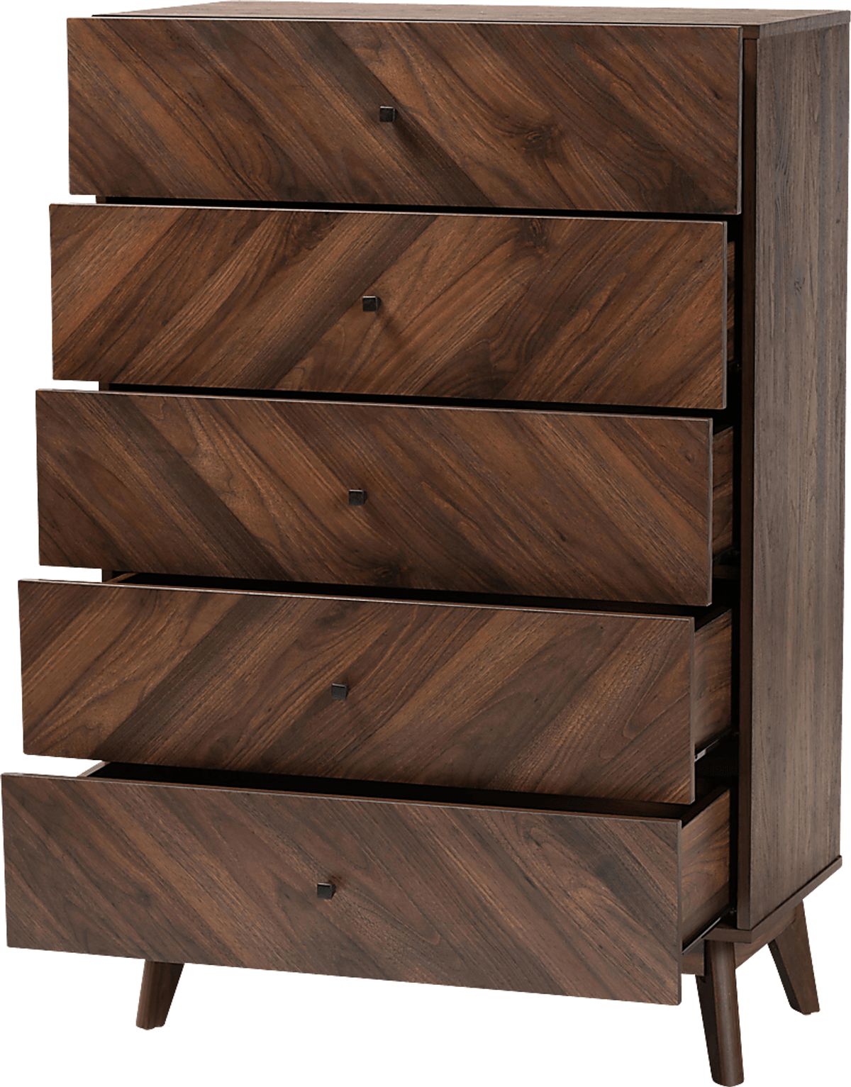 Baldcypress Dark Wood Sangria Brown Chest | Rooms to Go