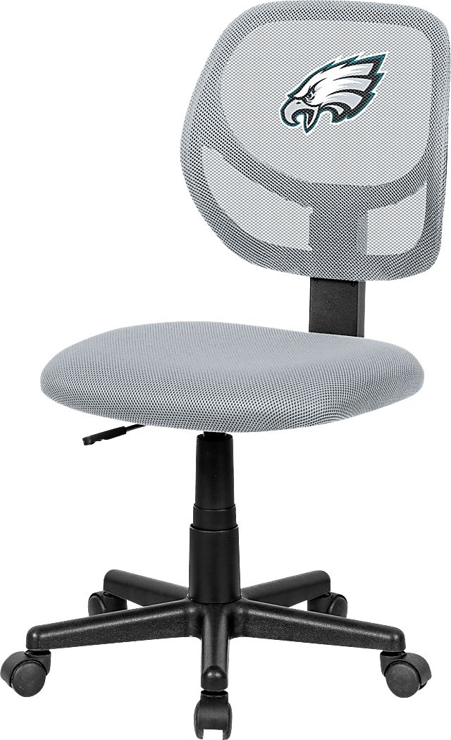 Ball Hacker NFL Philadelphia Eagles Gray Desk Chair - Rooms To Go