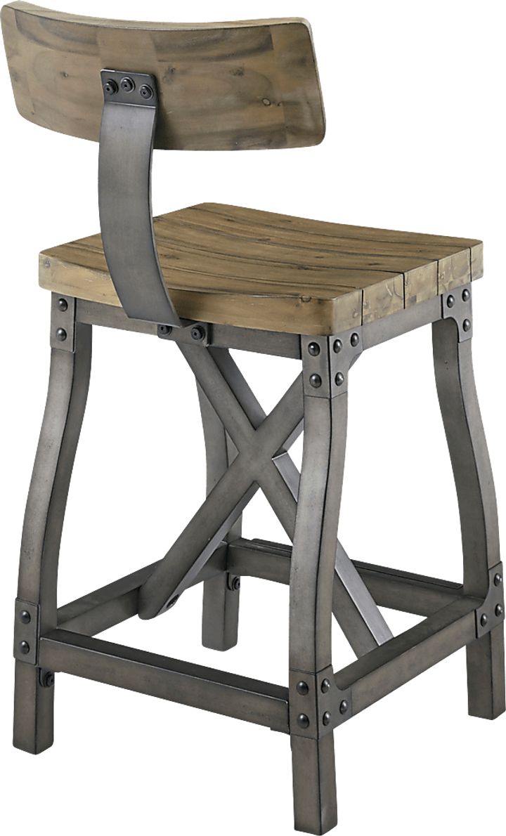 Ballybunion Oak Counter Height Stool - Rooms To Go