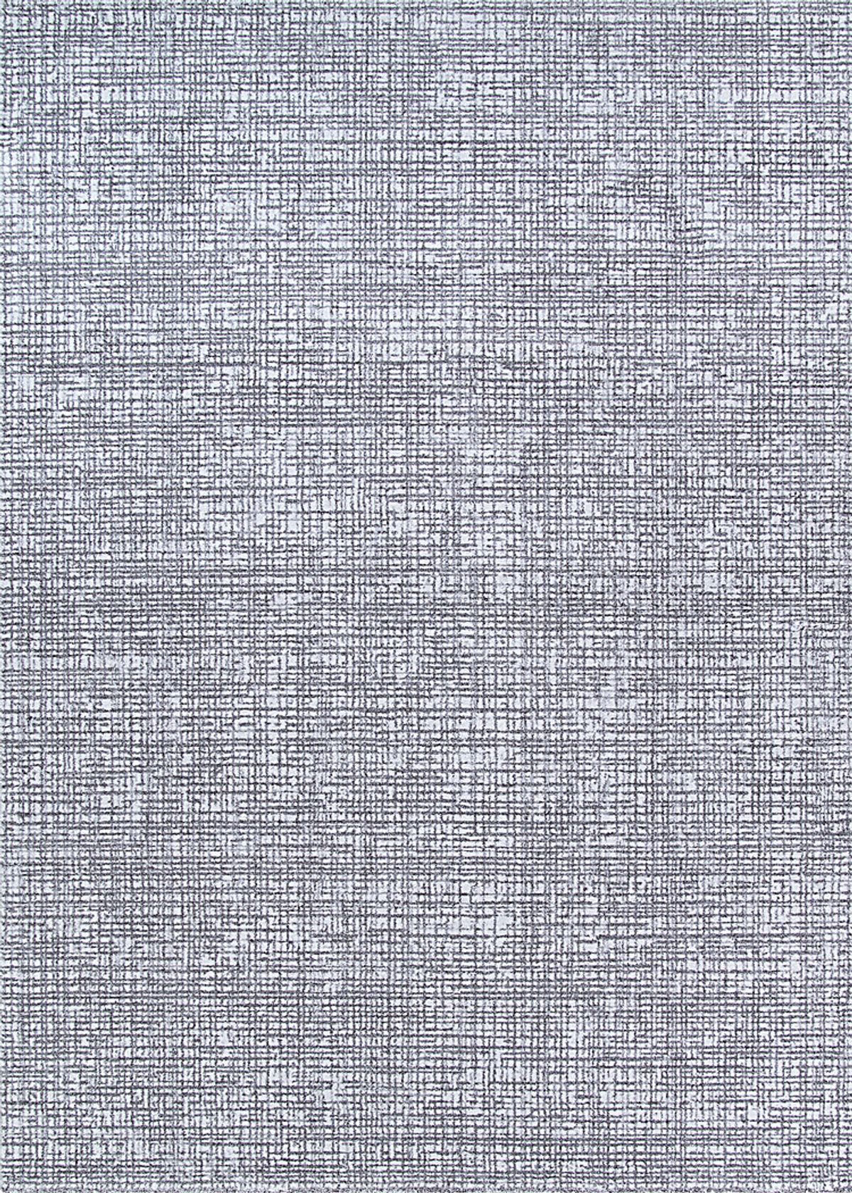 Baltsas Gray Polyester Fabric Rug | Rooms to Go