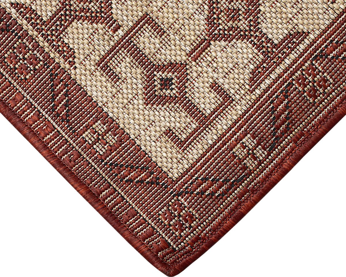 Bannigan Red Outdoor Rugs | Rooms to Go