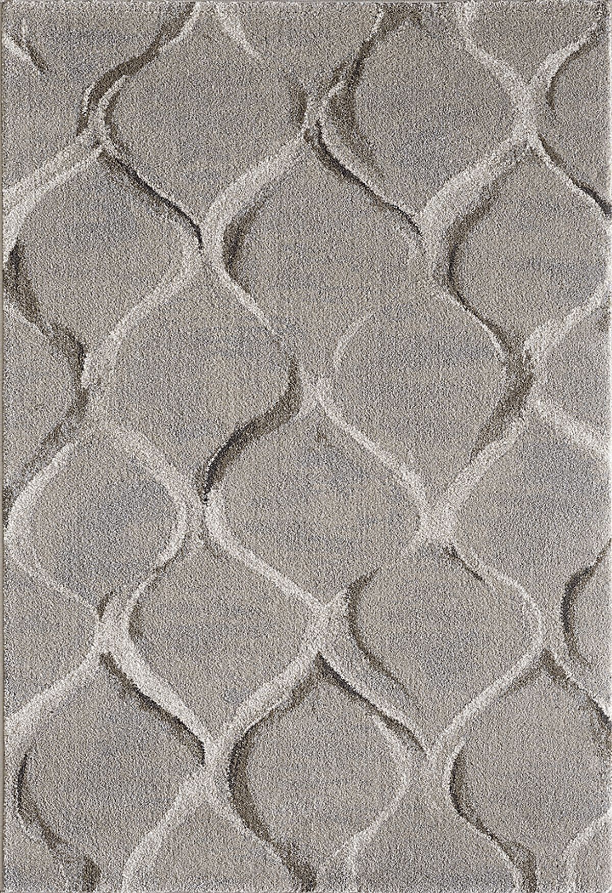 Banstino Slate Gray Rugs | Rooms to Go