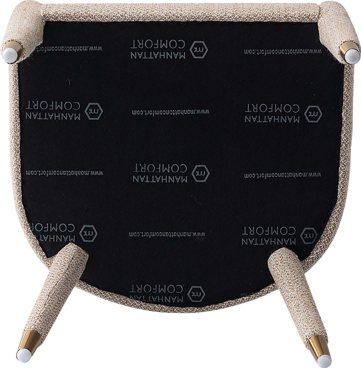 Barbette Black,Gold Black,Yellow Tweed Black And Gold 5 Pc Dining Table Set | Rooms to Go