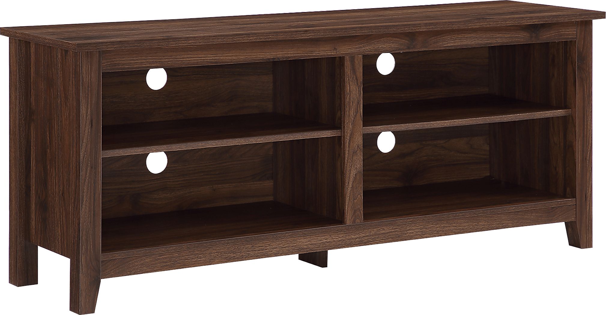 Barite Walnut Dark Wood Console | Rooms to Go