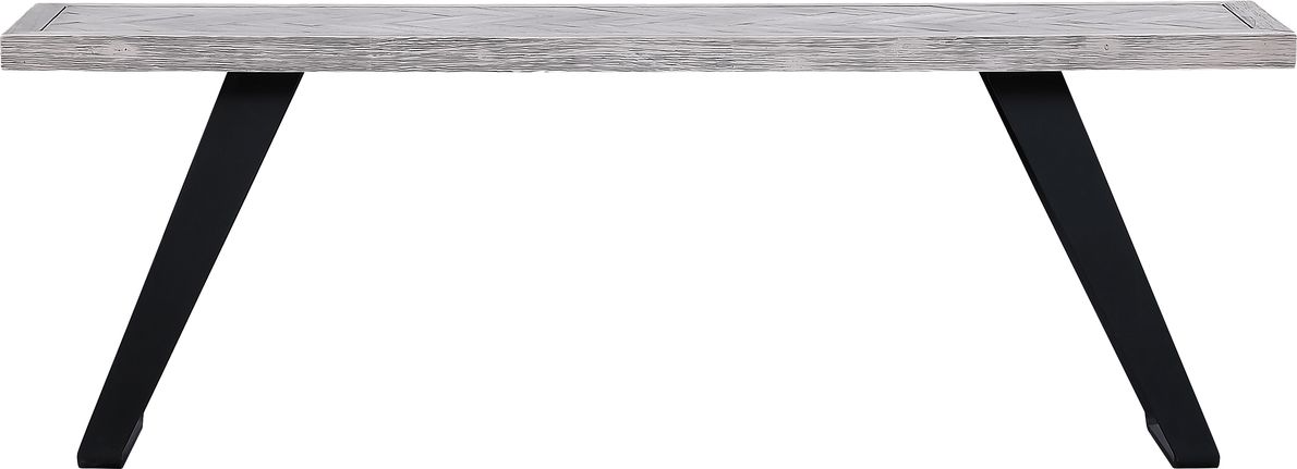 Barremore White Counter Height Bench - Rooms To Go