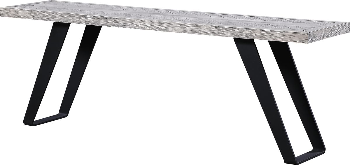 Barremore White Colors,White Counter Height Bench | Rooms to Go