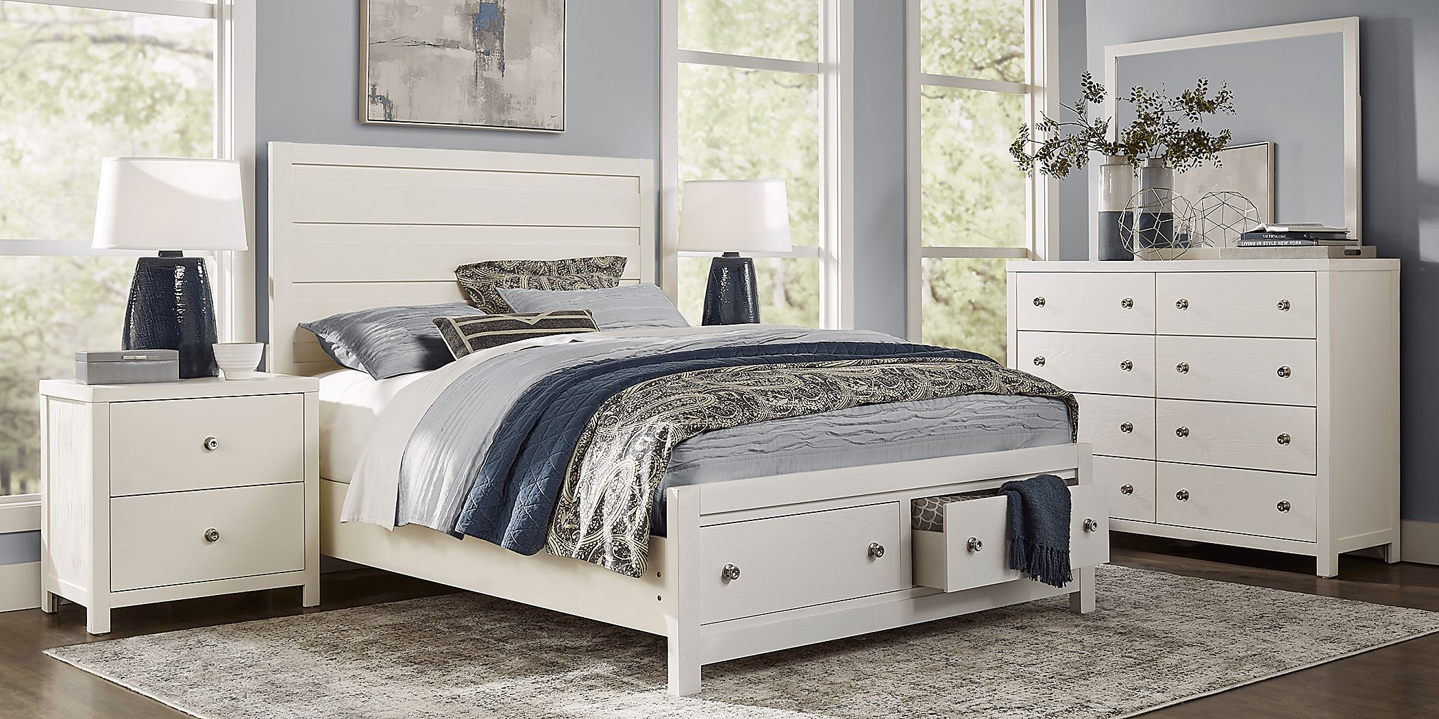Rooms to go white bedroom furniture store