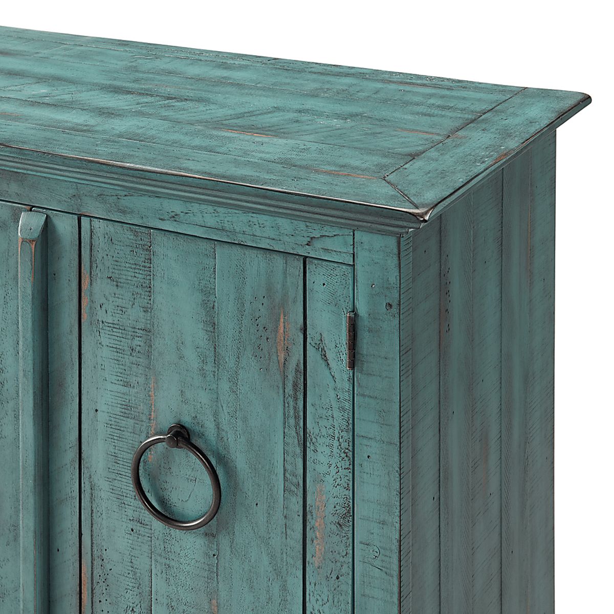 Bartelt Turquoise Colors 65 in. Console | Rooms to Go