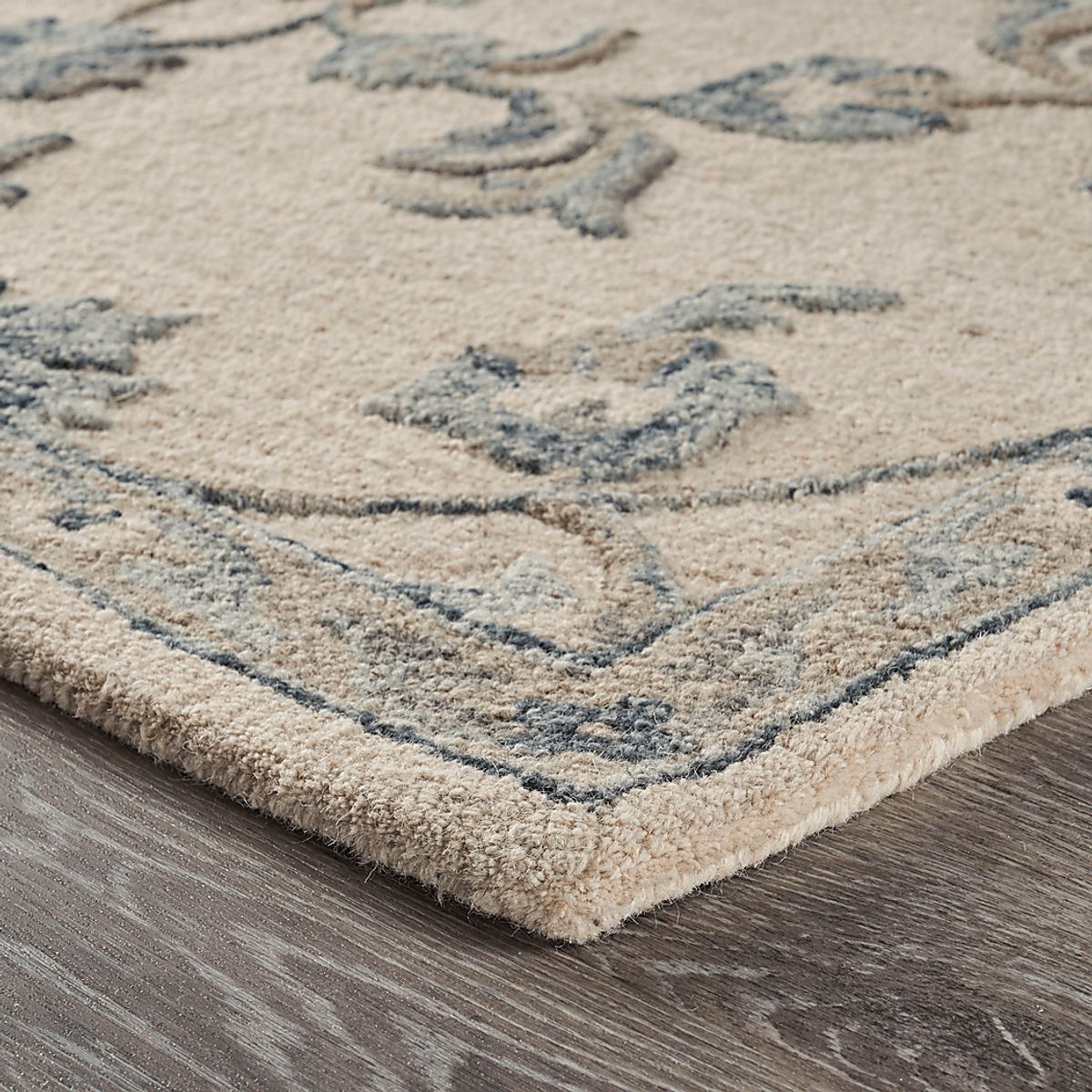 Bartik Ivory Beige Rugs | Rooms to Go