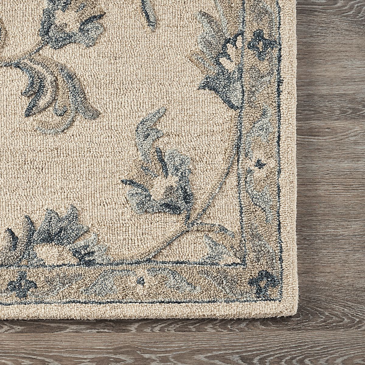 Bartik Ivory Beige Rugs | Rooms to Go