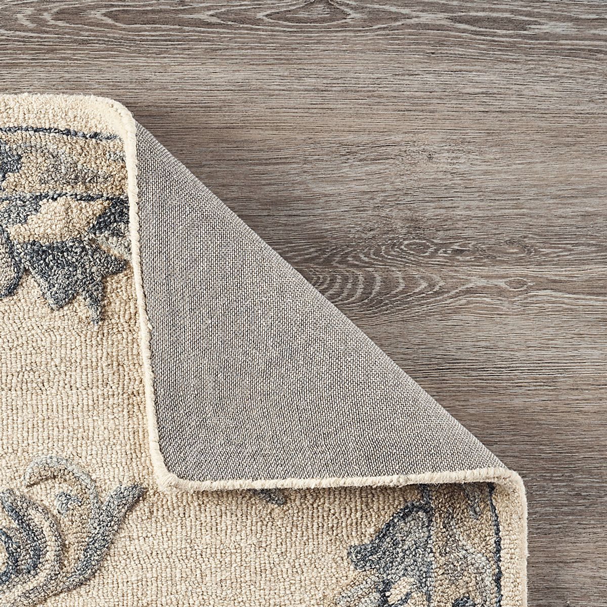 Bartik Ivory Beige Rugs | Rooms to Go