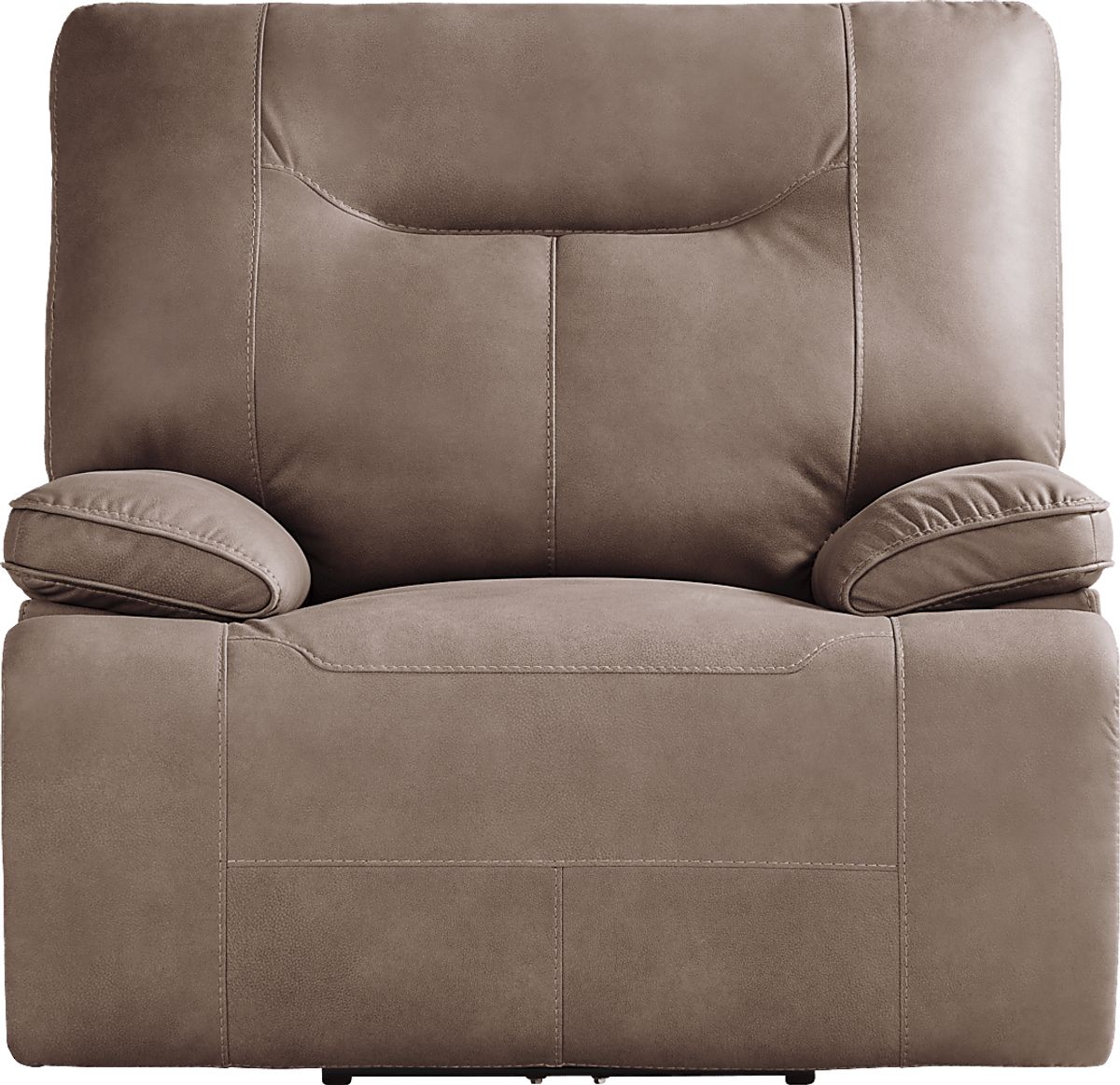 Barton Brown Woven Dual Power Recliner | Rooms to Go