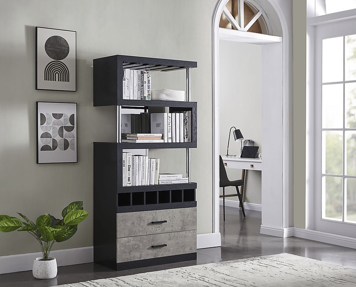 Barvac Black Black,Colors Server | Rooms to Go