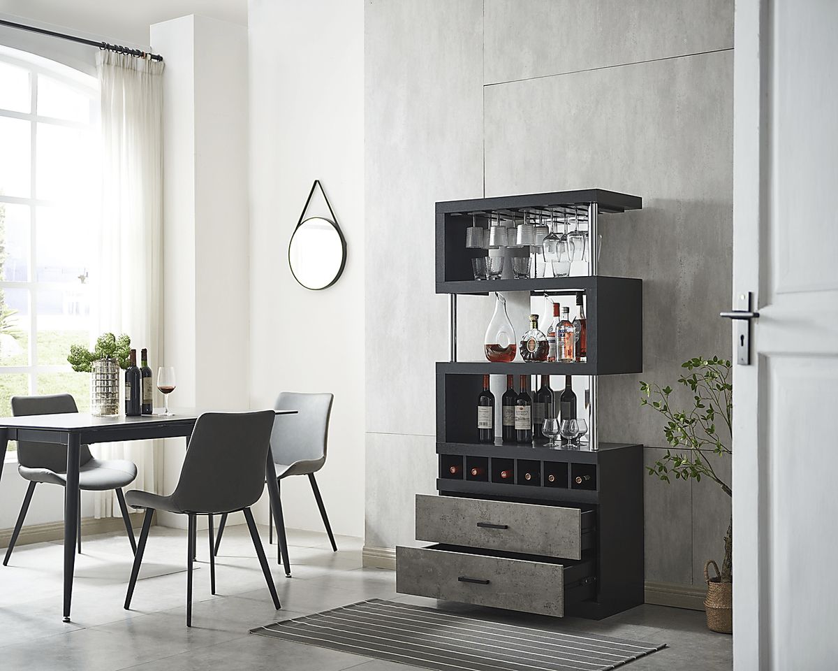 Barvac Black Black,Colors Server | Rooms to Go