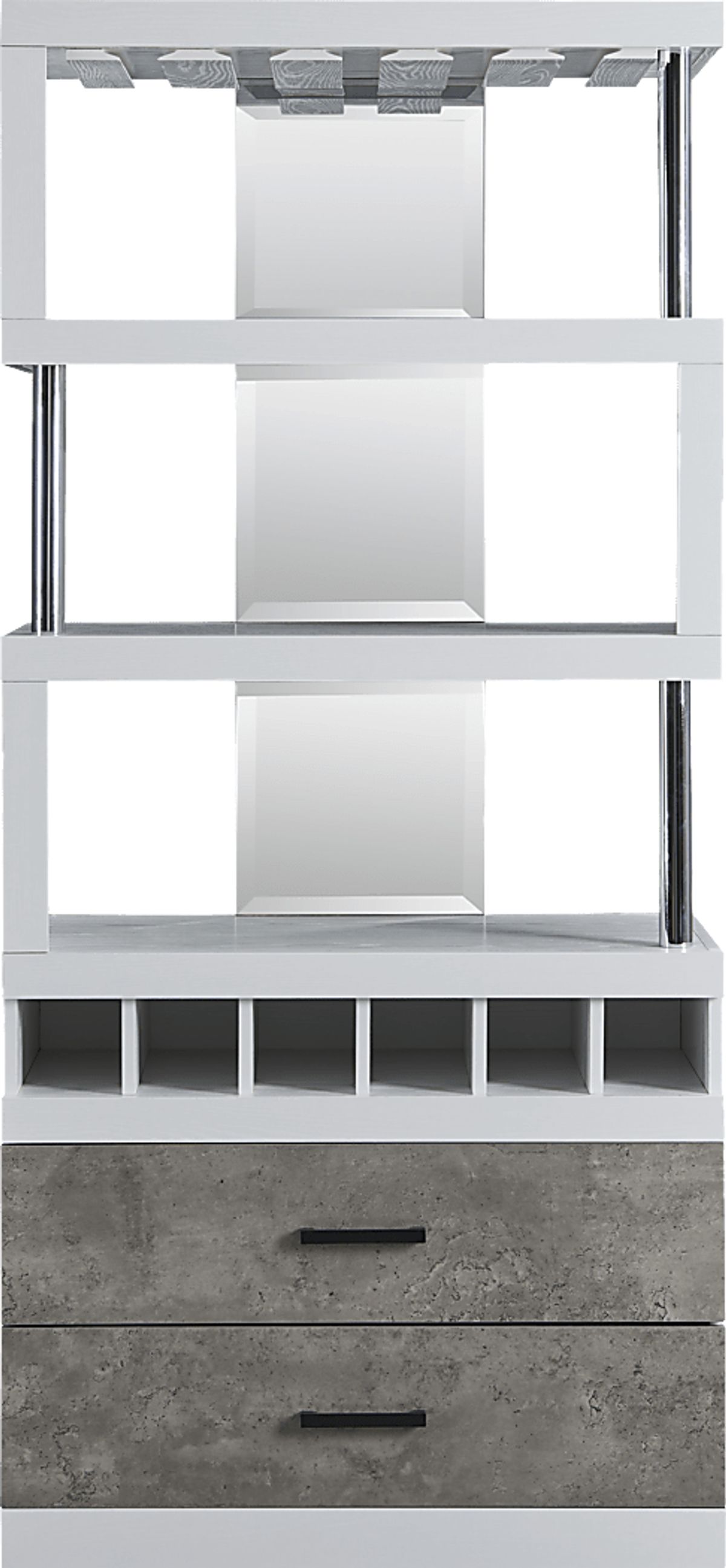 Barvac White Colors,White Server | Rooms to Go