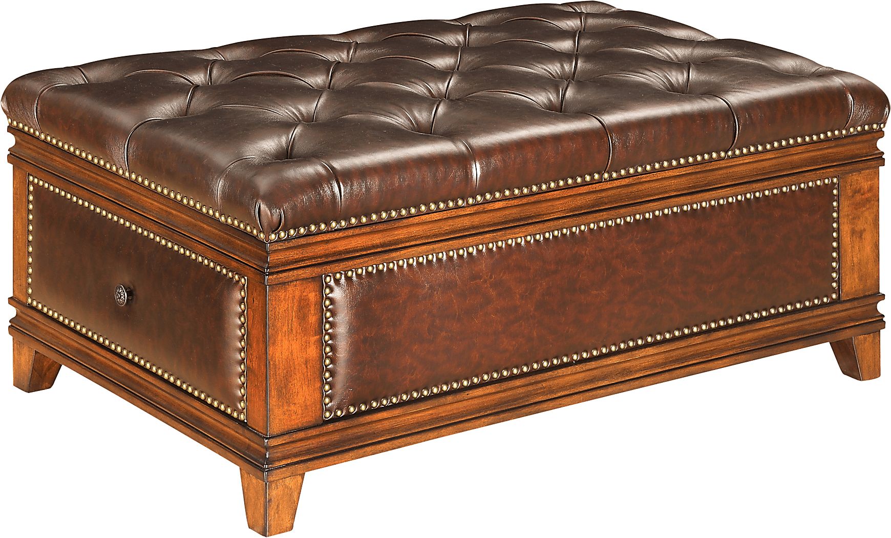 Baylen Brown Storage Ottoman | Rooms to Go