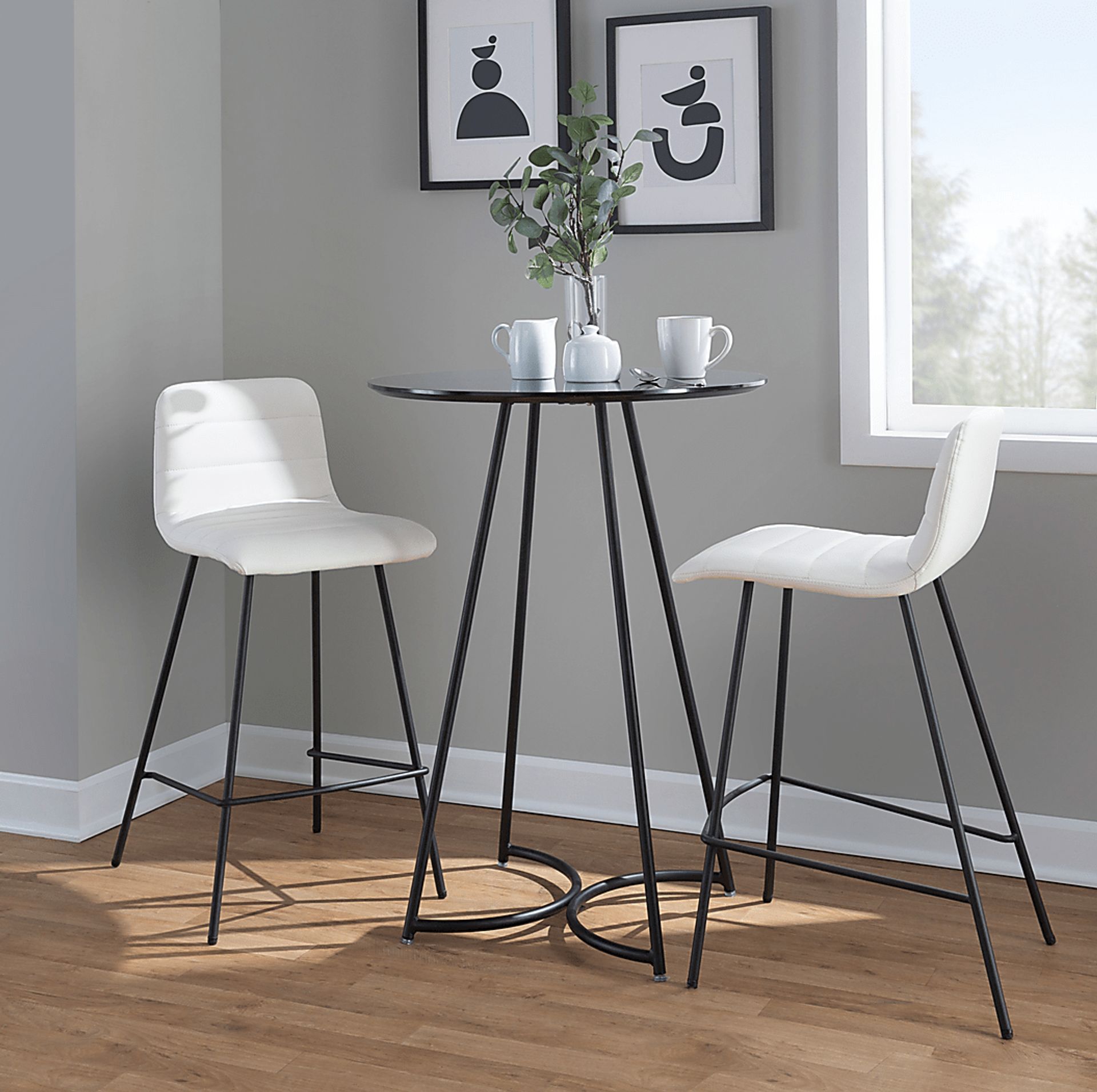 Bayouwood II Black Black,Colors White Polyurethane Fabric Counter ...