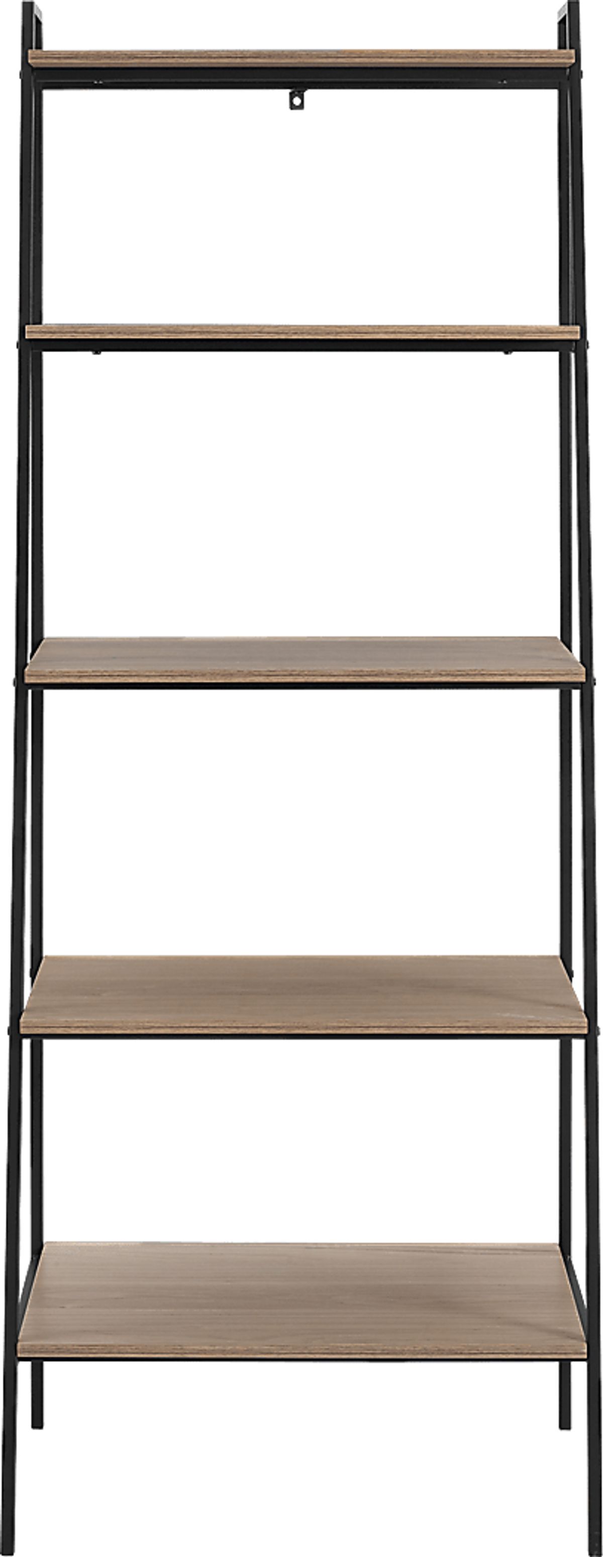Baywind Brown Dark Wood Bookcase | Rooms to Go