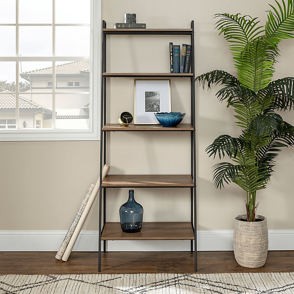 Baywind Brown Bookcase - Rooms To Go