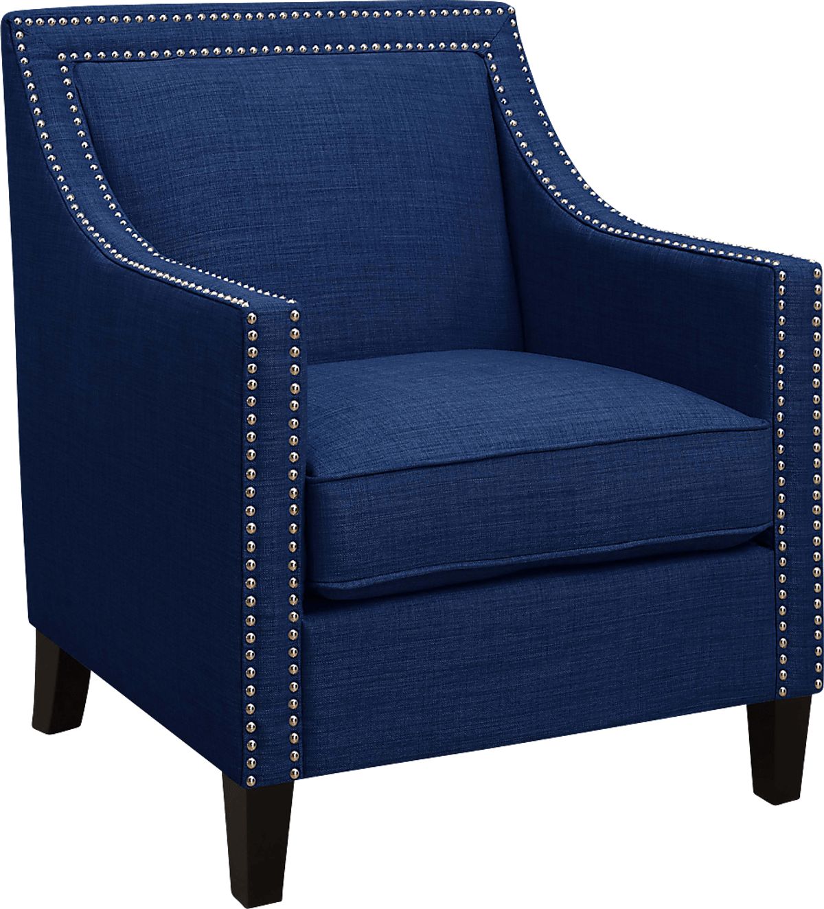 Bazemore Blue Polyester Fabric Accent Chair | Rooms to Go