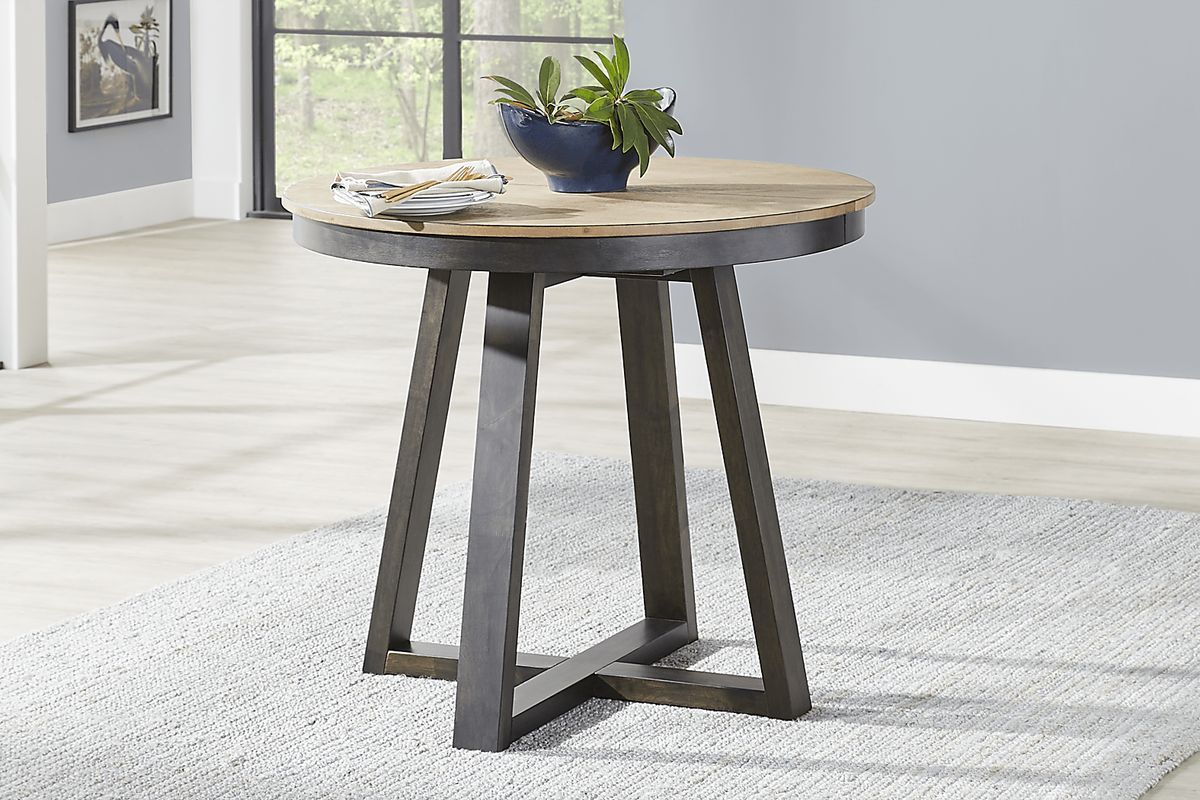 Beacon Street Brown Dark Wood Counter Height Table | Rooms to Go