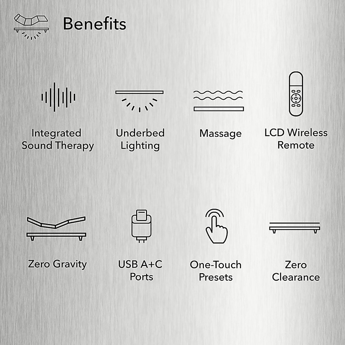 Beautyrest Baselogic Platinum Full Adjustable Base | Rooms to Go