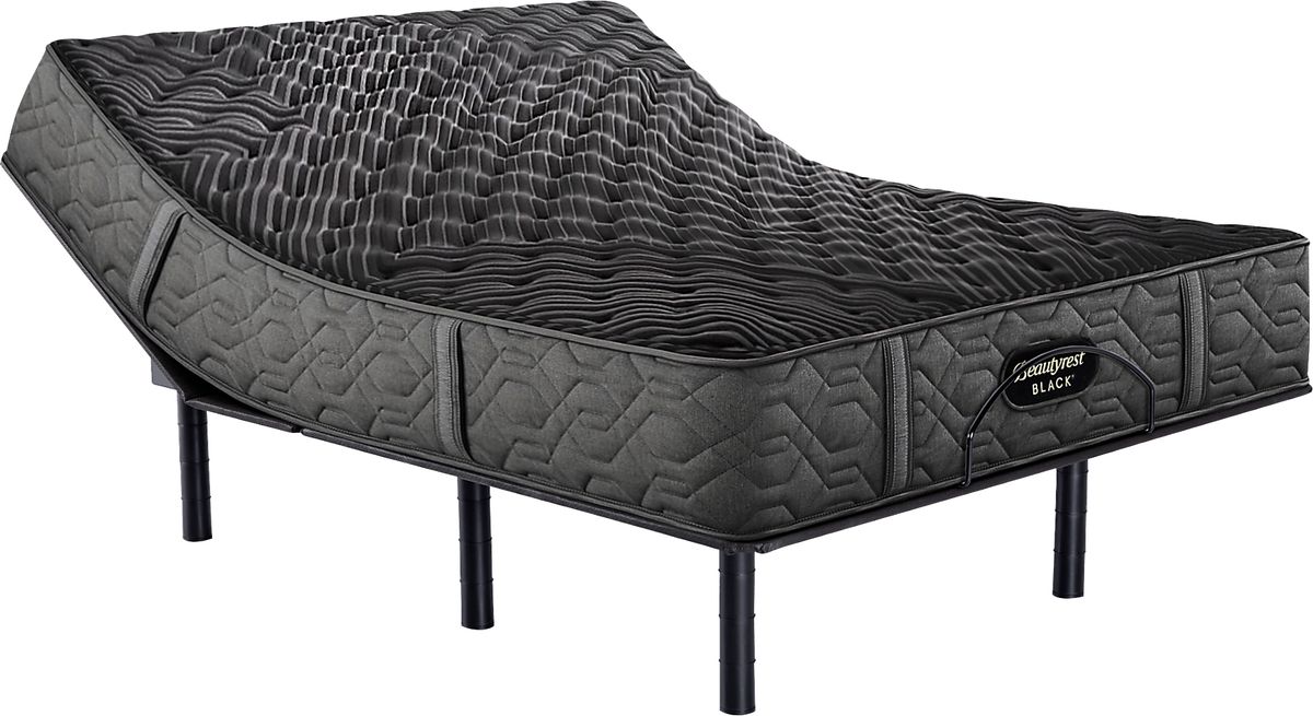Beautyrest Black Series One Extra Firm Split King Adjustable Mattress Set | Rooms to Go