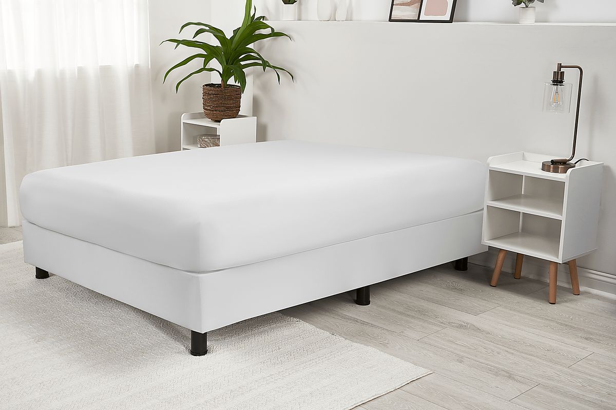 Bedgear Dri-Tec Box Spring Wrap White Queen | Rooms to Go