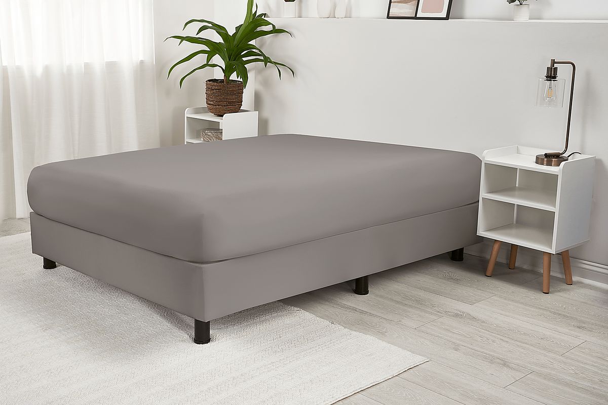 Bedgear Dri-Tec Box Spring Wrap Gray California King | Rooms to Go