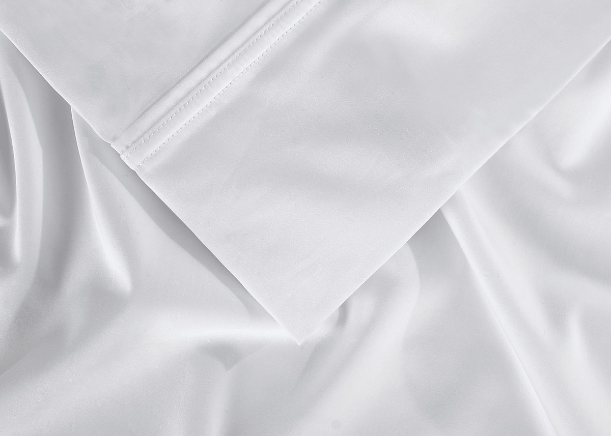 Bedgear Hyper-Cotton Sheets 4 Pc White King Sheet Sets | Rooms to Go